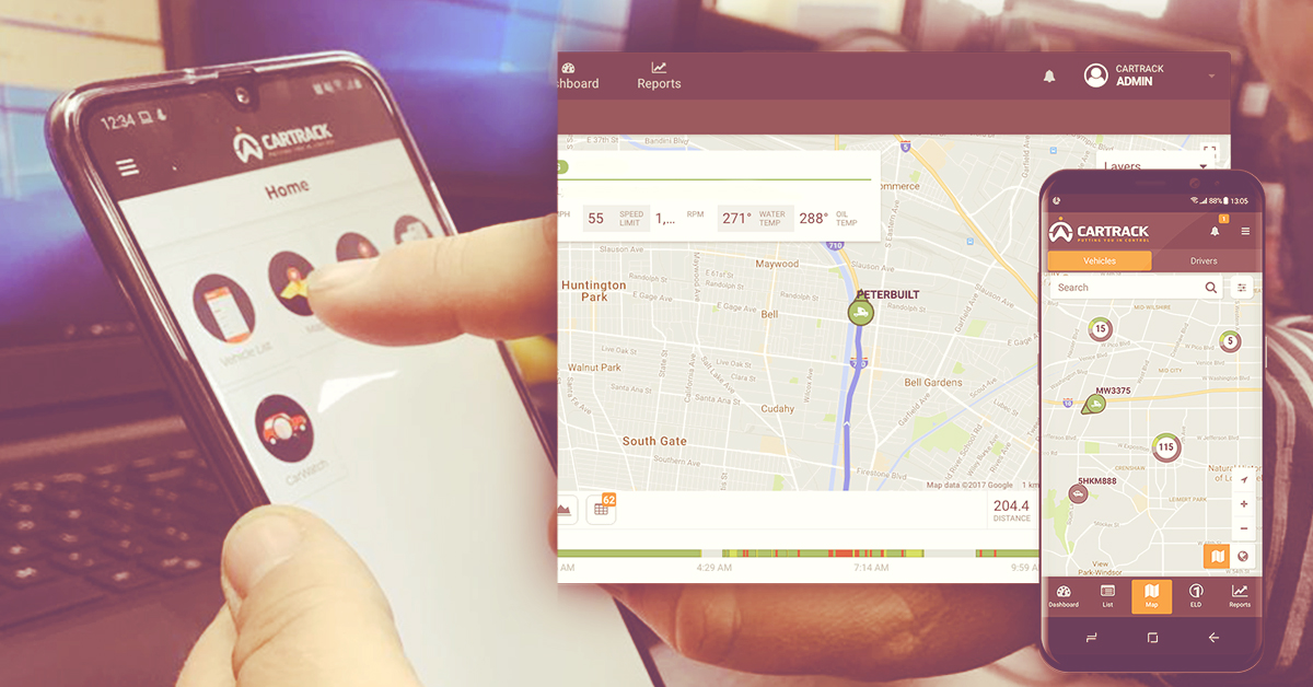 How to use the Cartrack app - Cartrack Namibia